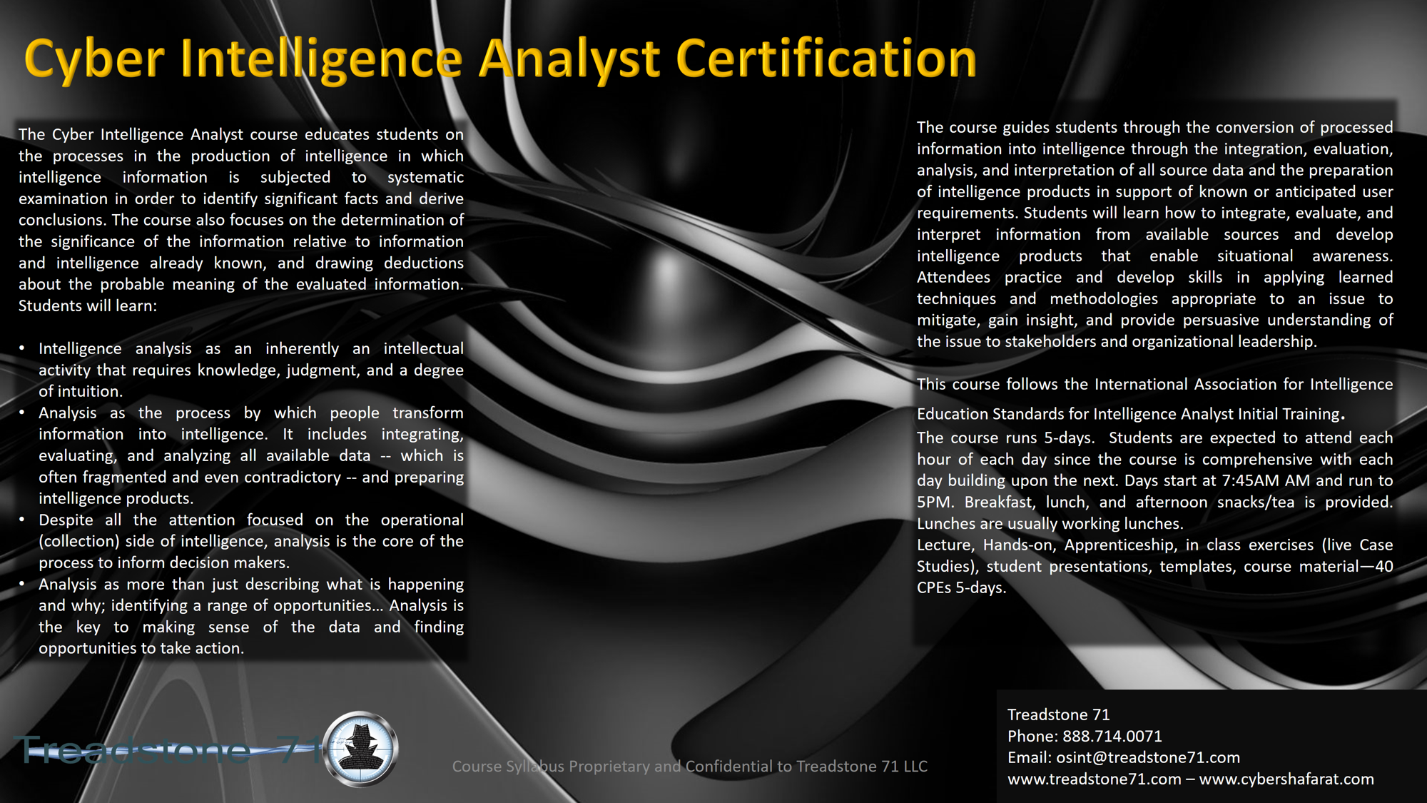 Cyber Threat Intelligence – All-Source Intelligence – Successful ...