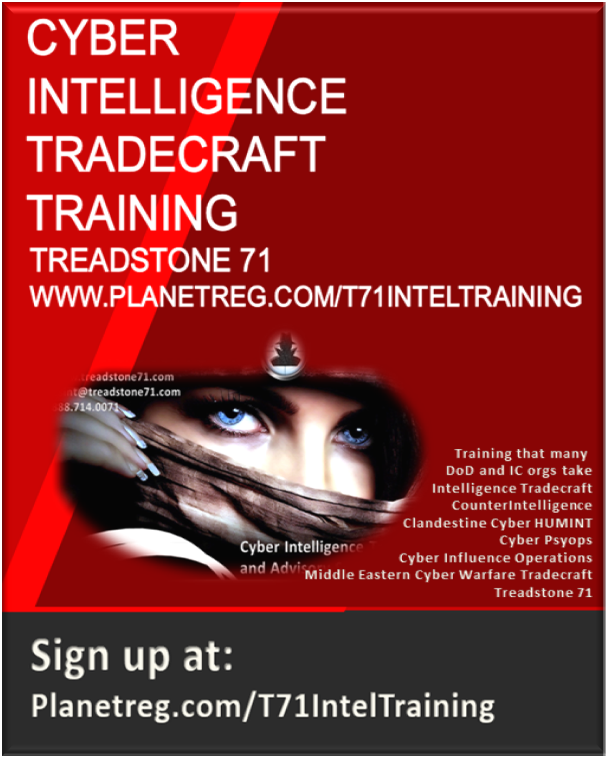 Intelligence Training – Timely, focused, hands-on – The Cyber Shafarat