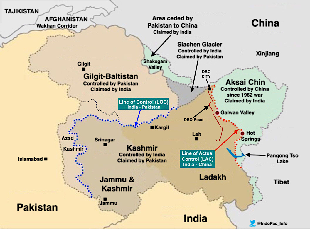 At least 20 Indian soldiers (possibly 40+ Chinese) killed in the ...
