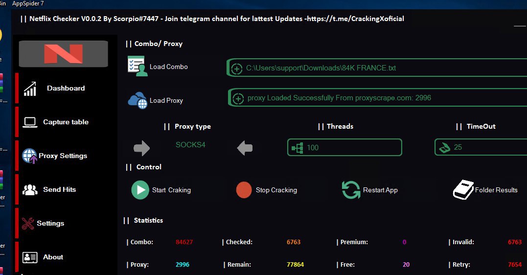Netflix Checker – The Cyber Shafarat