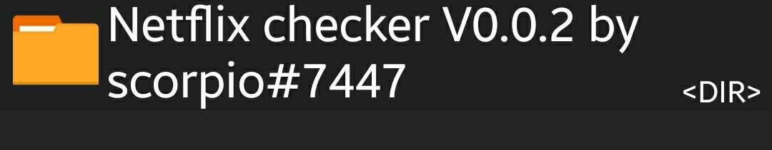 Netflix Checker – The Cyber Shafarat