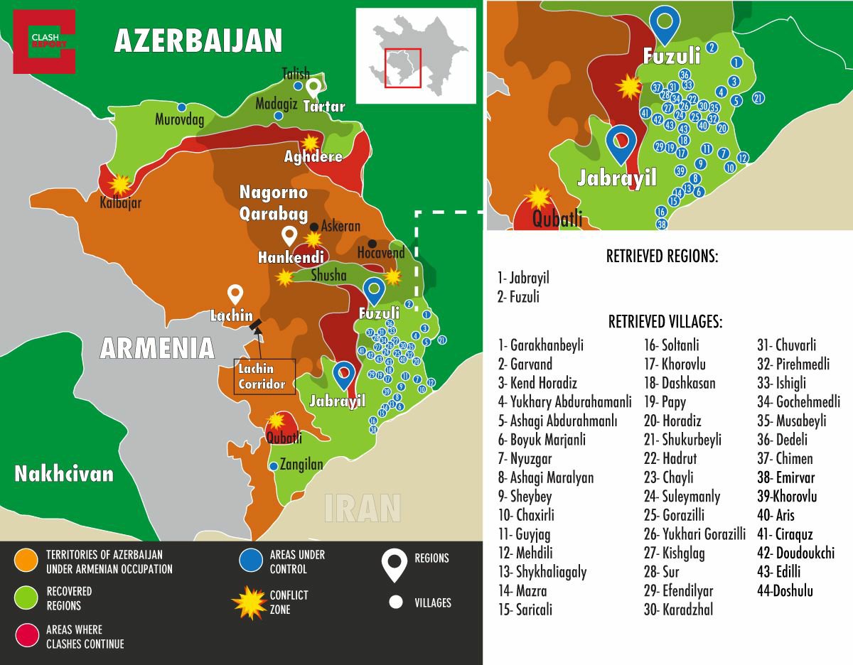 According to Azerbaijan Armed Forces – Map – The Cyber Shafarat
