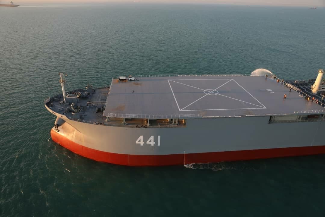 Makran launched – Floating Chopper Base – Iran – The Cyber Shafarat