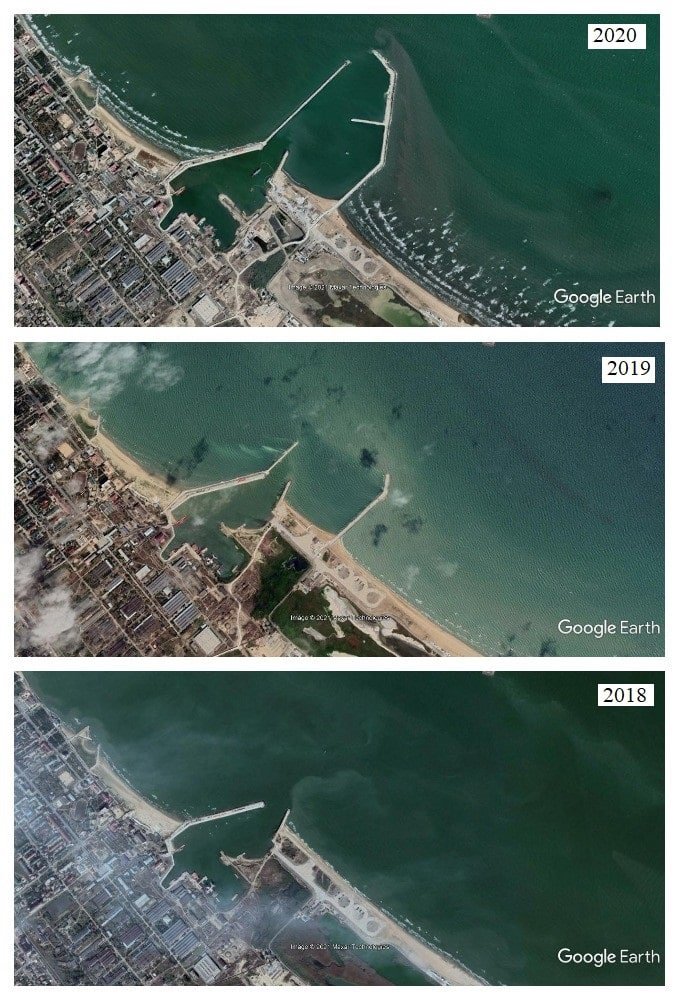 Evolution of the new Naval Base in Kaspiysk (Caspian Flotilla of the ...