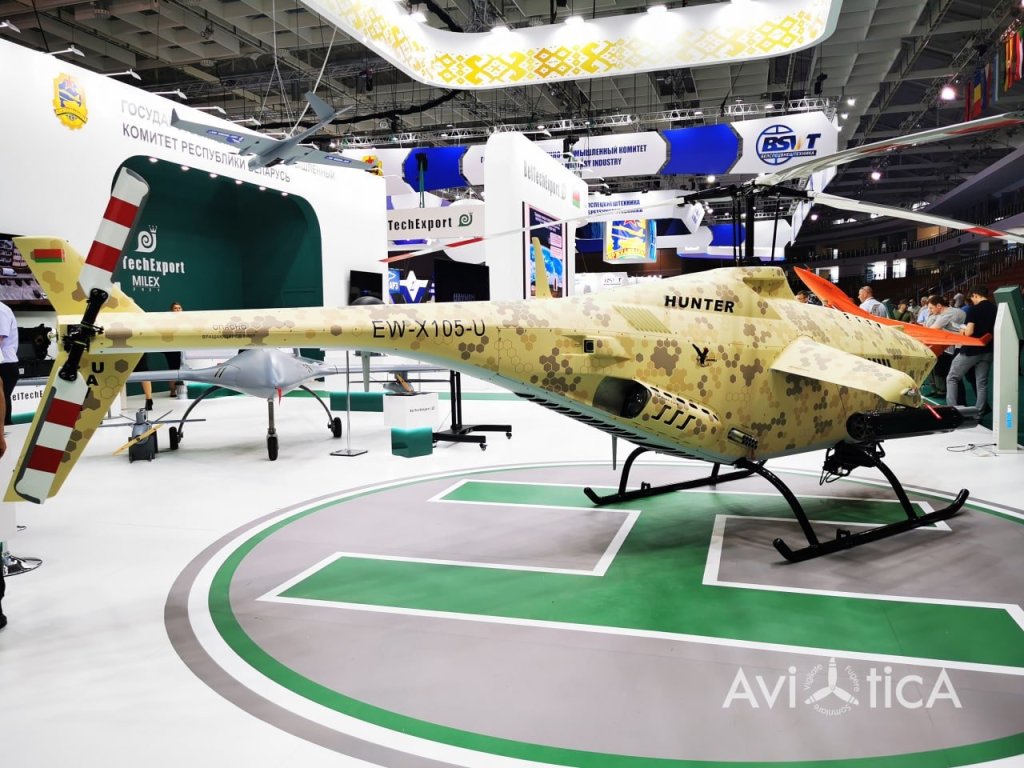 HUNTER Reconnaissance and strike UAV – UAVHELI Design Bureau “Unmanned ...