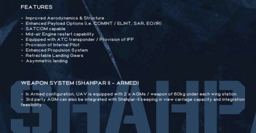 The #Shahpar 2 armed #UAV test made in #Pakistan – The Cyber Shafarat