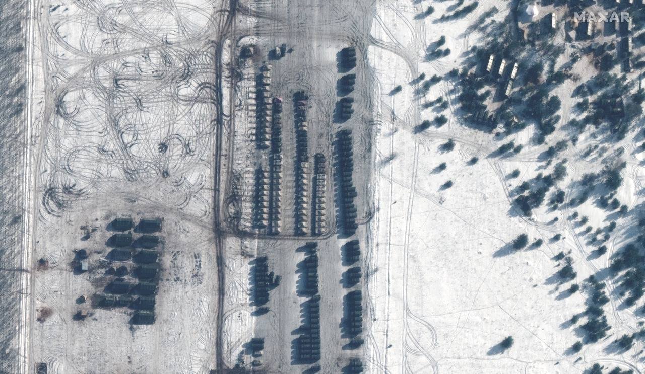 Satellite images of Russian military camp in Rechitsa – The Cyber ...
