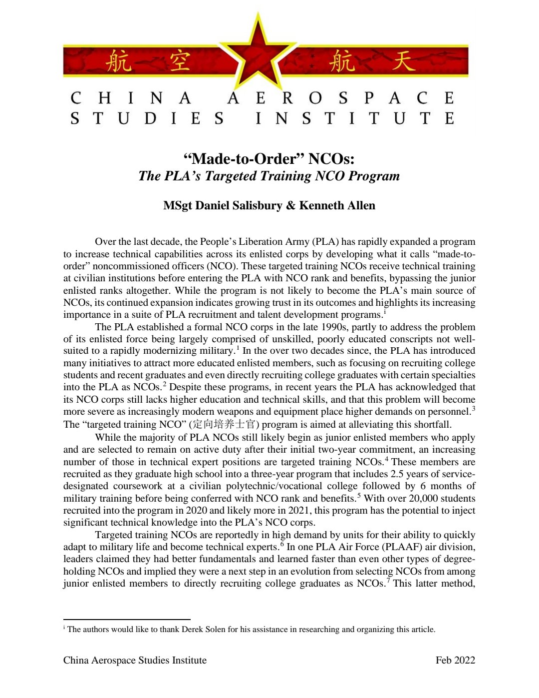 Chinese program to improve tech knowledge of NCOs – The Cyber Shafarat ...