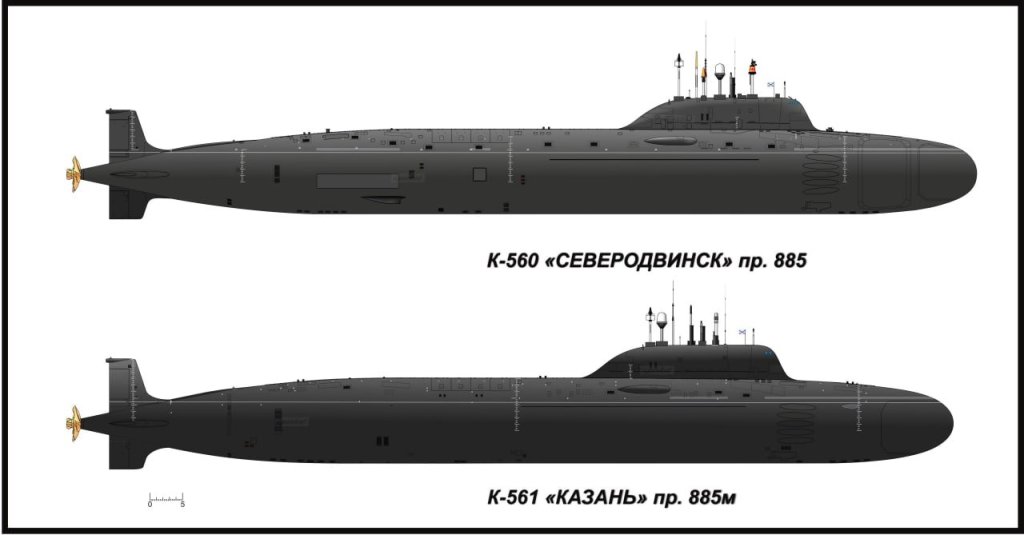PLA K-561 “Kazan” is the lead serial boat of project 885M / 08851 “Ash ...
