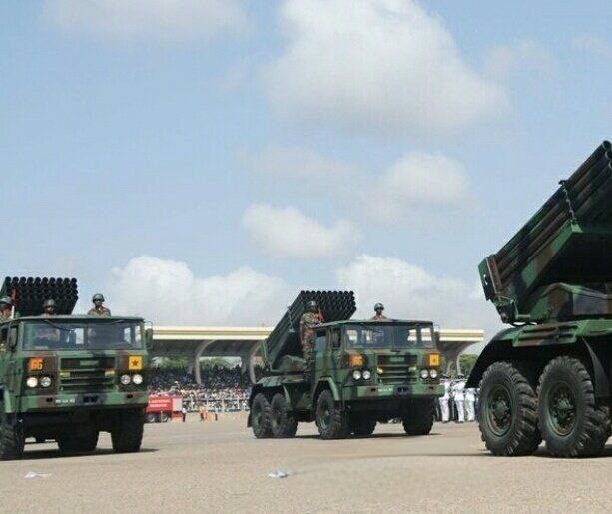 Ghana – Chinese-made PHL-81 (Type 81) 122mm multiple launch rocket ...