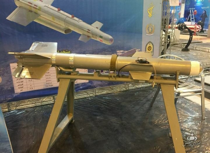 Shahin electronic warfare pod (disruptor) — 3 types of cruise missiles ...