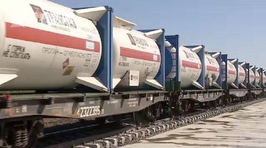 First train loaded with Russian liquefied natural gas sent to China via ...
