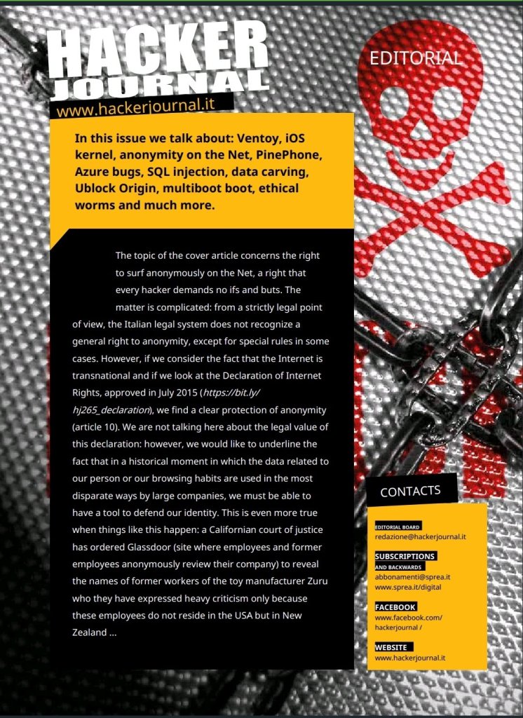 The Hacker Journal – The Cyber Shafarat – Membership only site