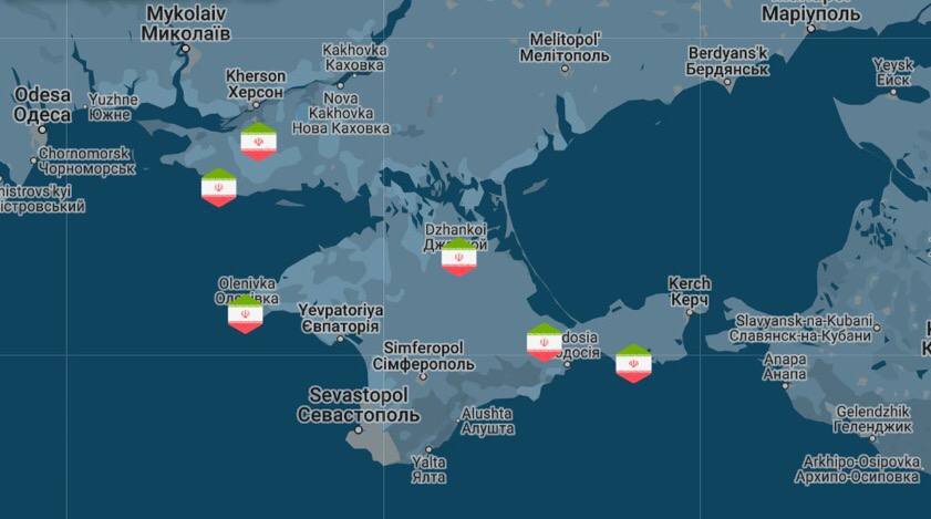 Iranian UAV specialist sightings – Crimea – The Cyber Shafarat ...