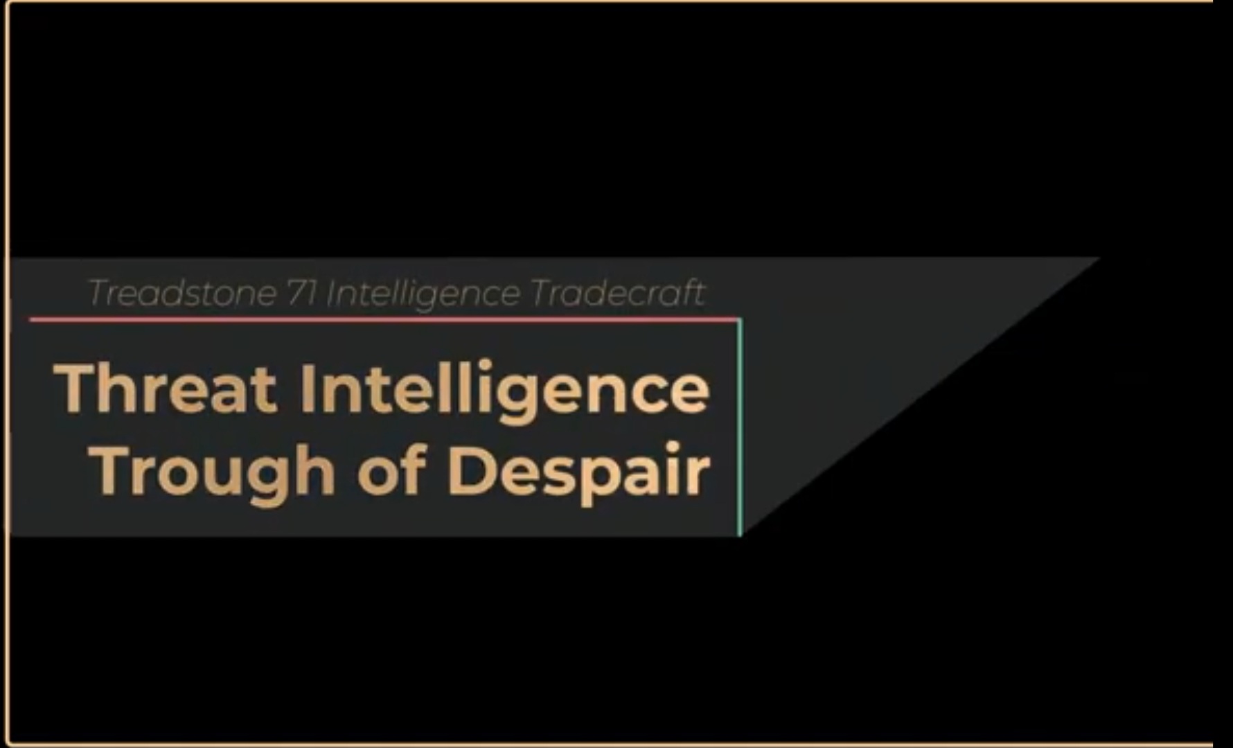 The Threat Intelligence Trough of Despair – The Cyber Shafarat