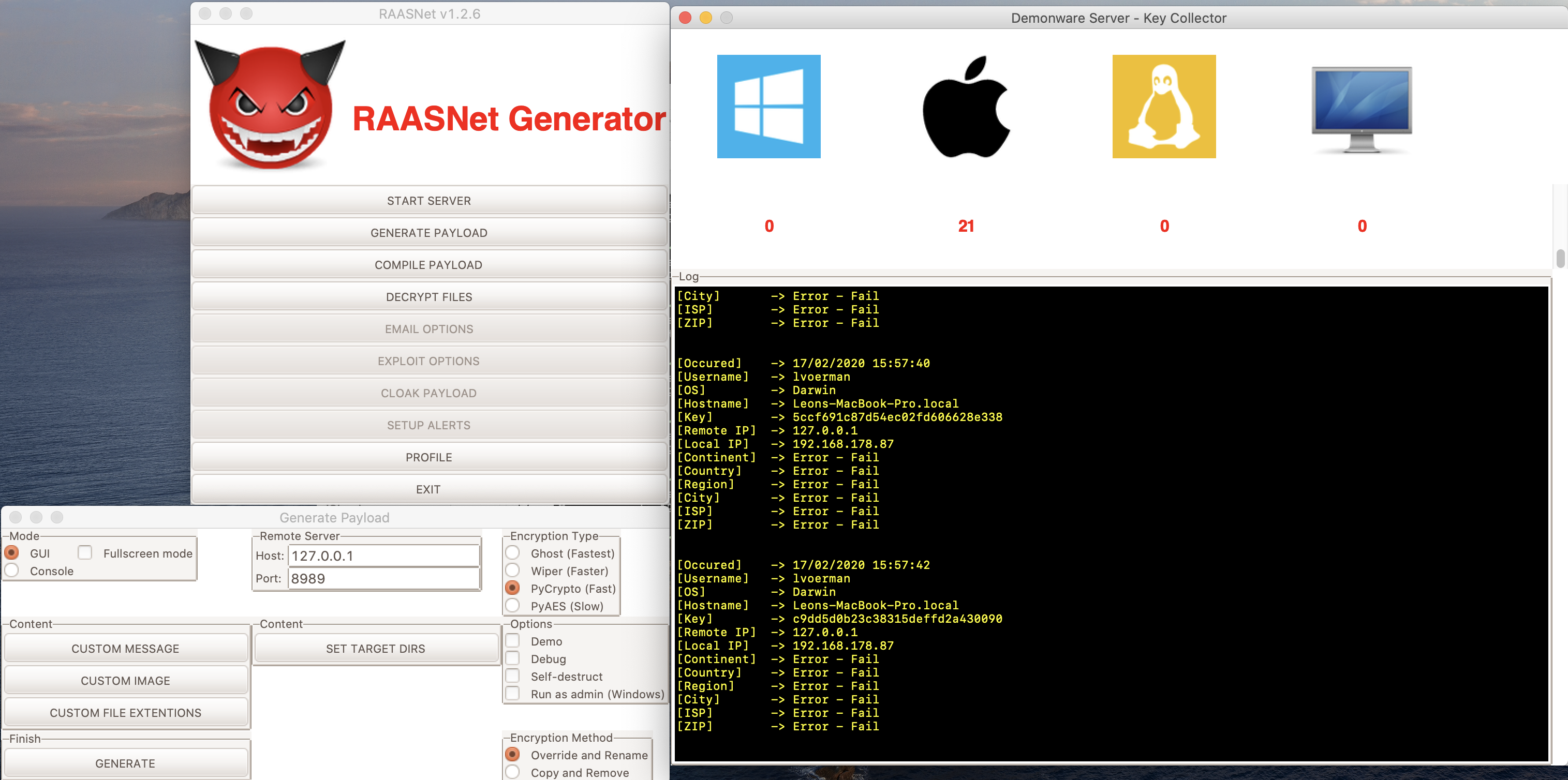 Open-Source Ransomware As A Service for Linux, MacOS and Windows – The ...