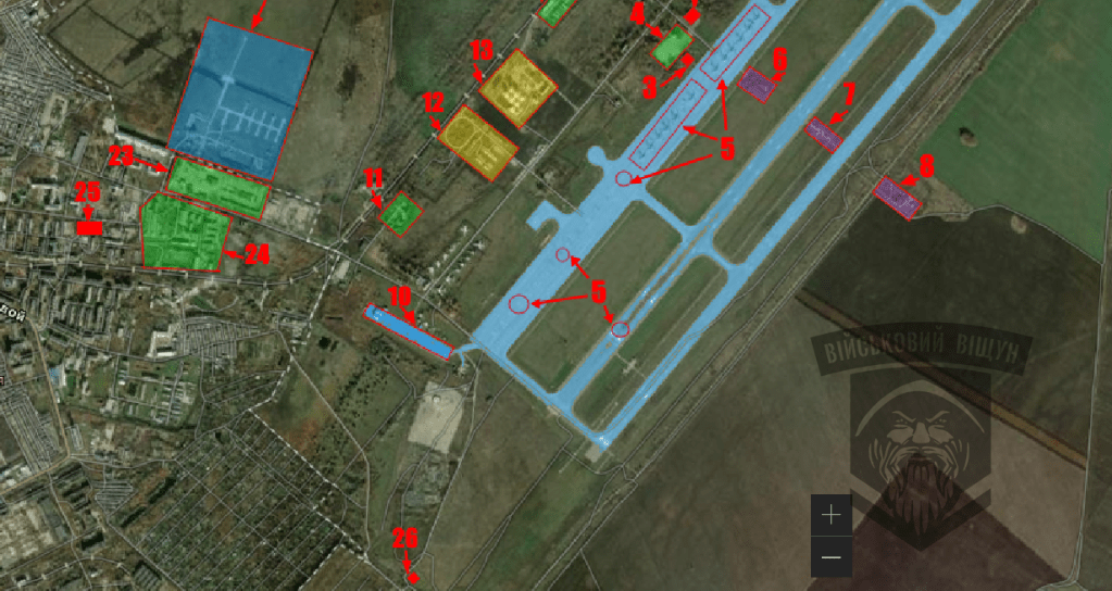 List of objects on the map of the VKS Engels base. – The Cyber Shafarat ...