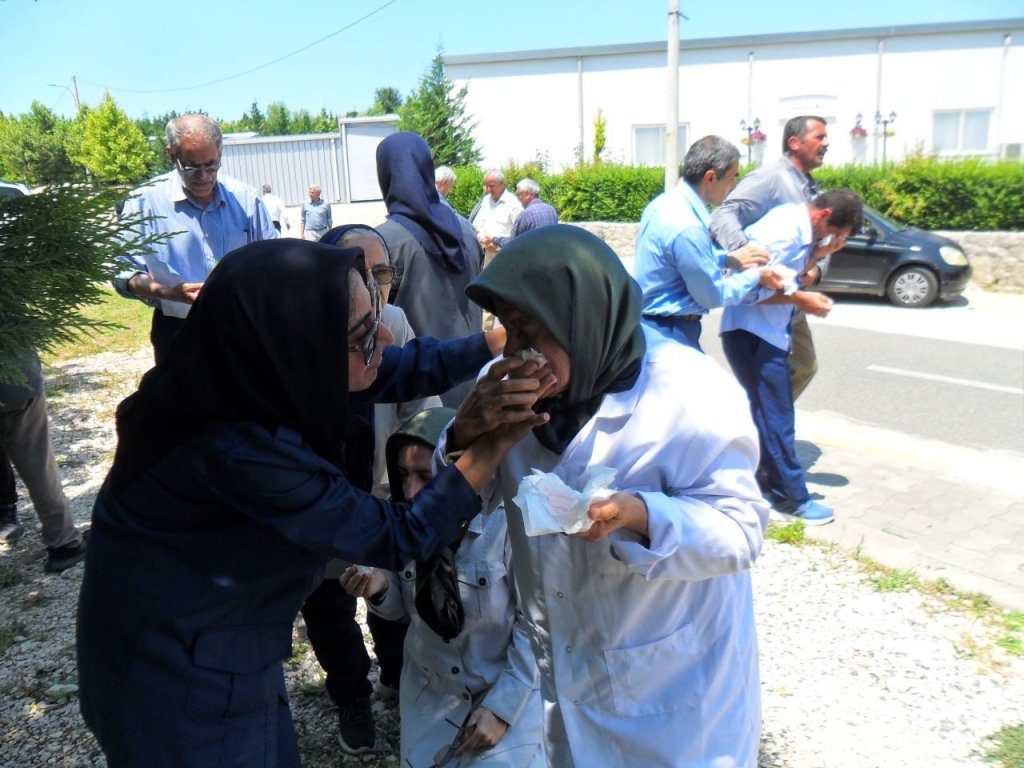 At the request of the #Iranian government, #Albanian police raid # ...