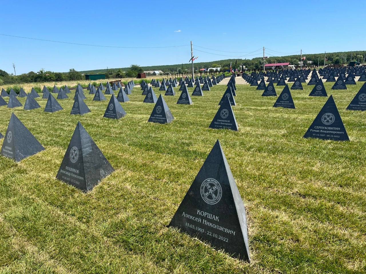 Wagner cemetery in Russia – The Cyber Shafarat