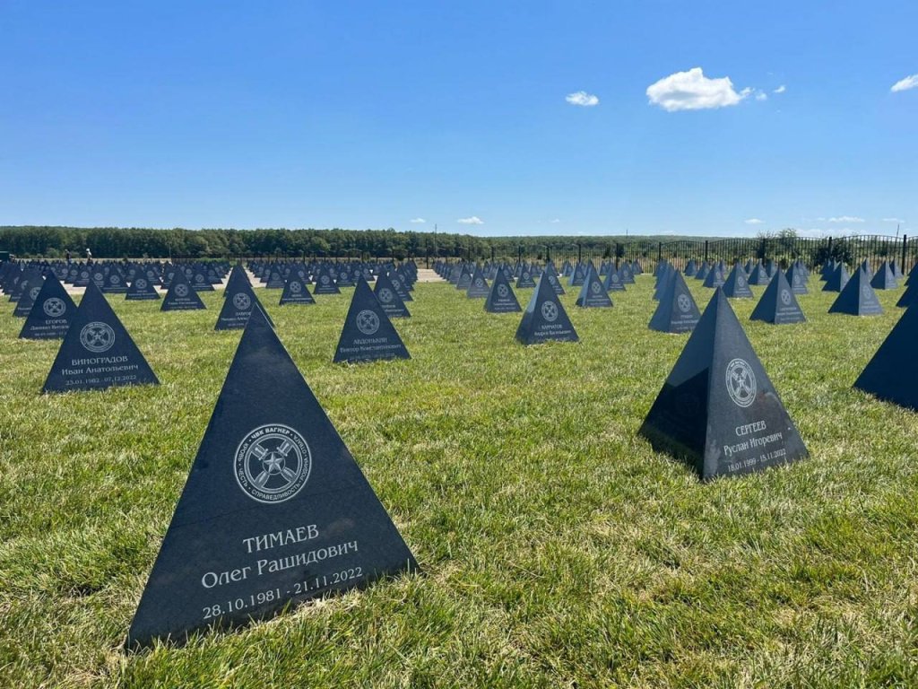Wagner cemetery in Russia – The Cyber Shafarat