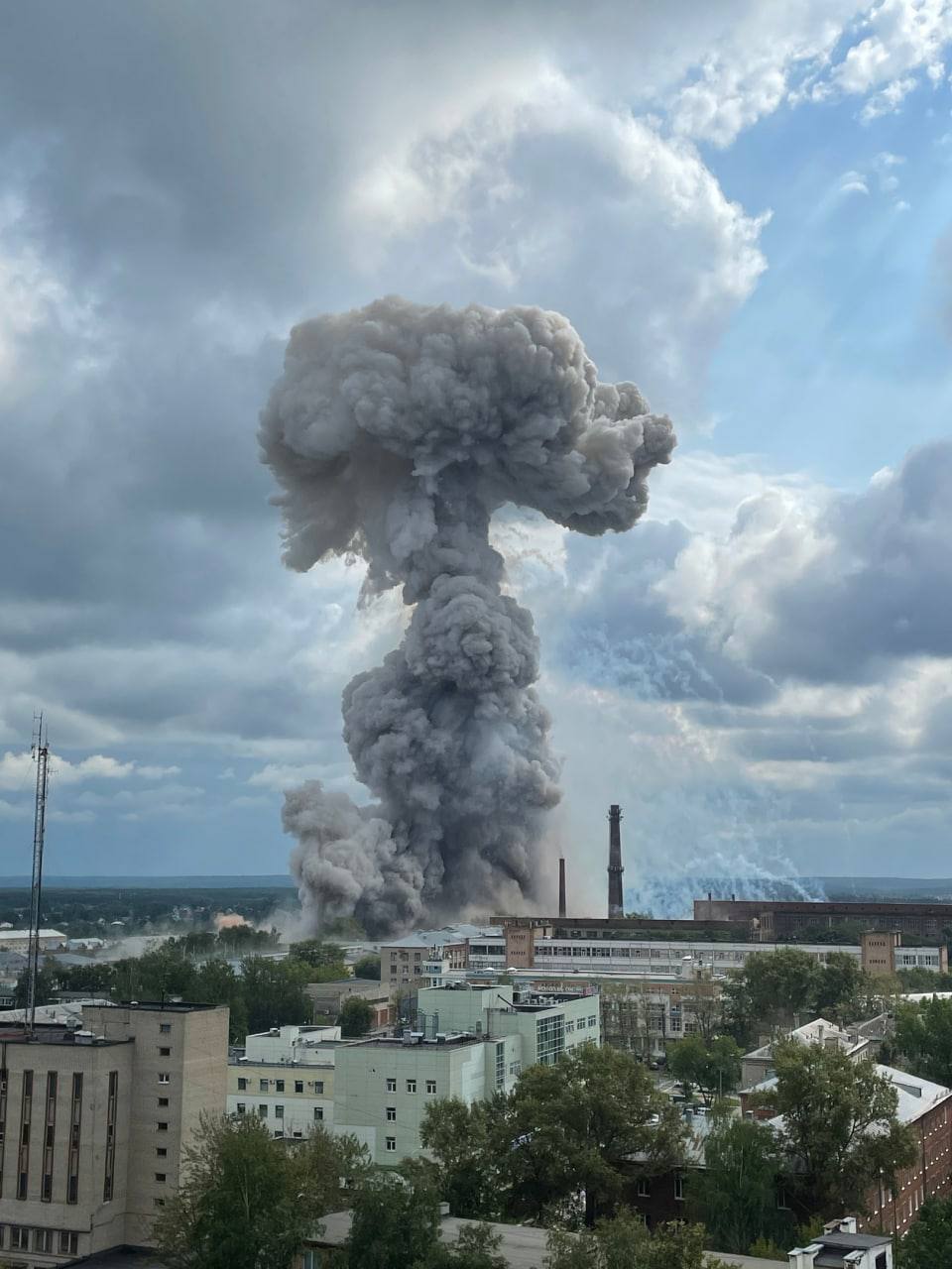 Explosion thundered in Sergiev Posad Zagorsk Optical and Mechanical ...