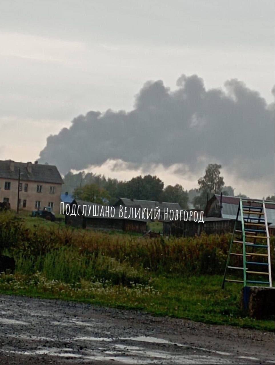 UAV successfully attacked the Soltsy military airfield in the Novgorod ...