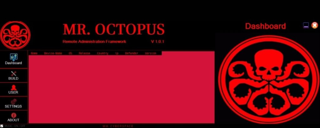 MR.OCTOPUS RAT – The Cyber Shafarat