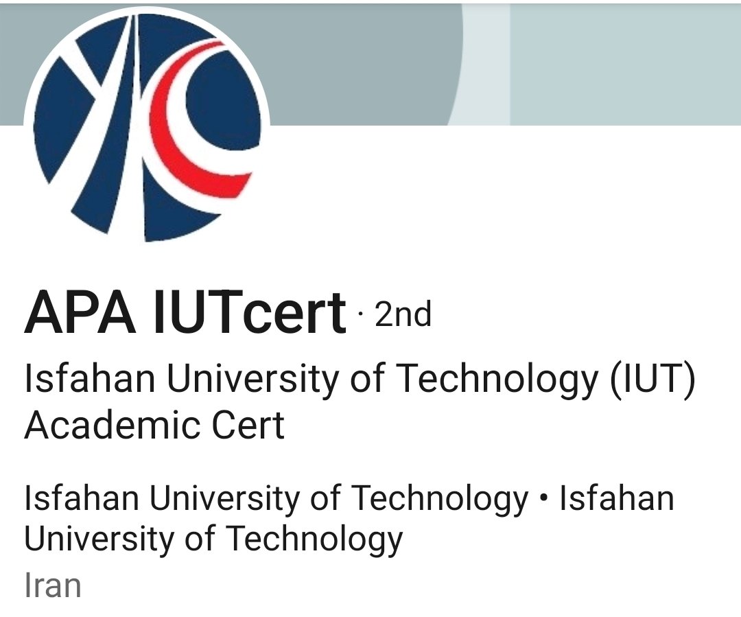 Isfahan University Of Technology Logo Isfahan University Of Technology