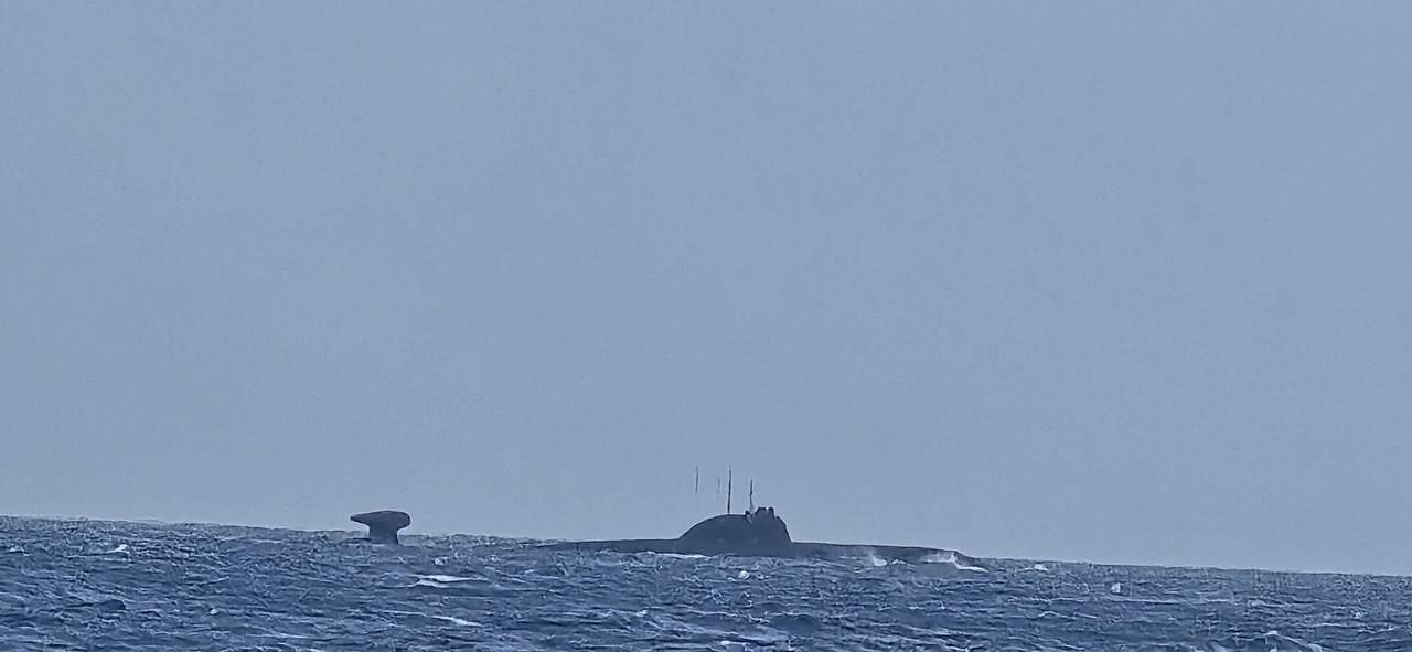 Project 671RTMK nuke sub of the RU Northern Fleet was photographed in ...