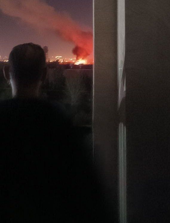 Explosion and fire in Javali Karaj – The Cyber Shafarat