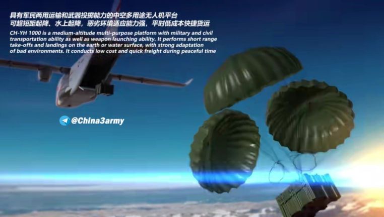 Concept of Chinese unmanned transport aircraft CH-YH 1000 – The Cyber ...