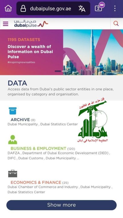 Dubai Pulse targeted – The Cyber Shafarat – Membership only site