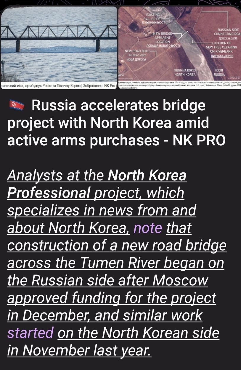 Connecting Russia and North Korea through a new bridge across the Tumen ...