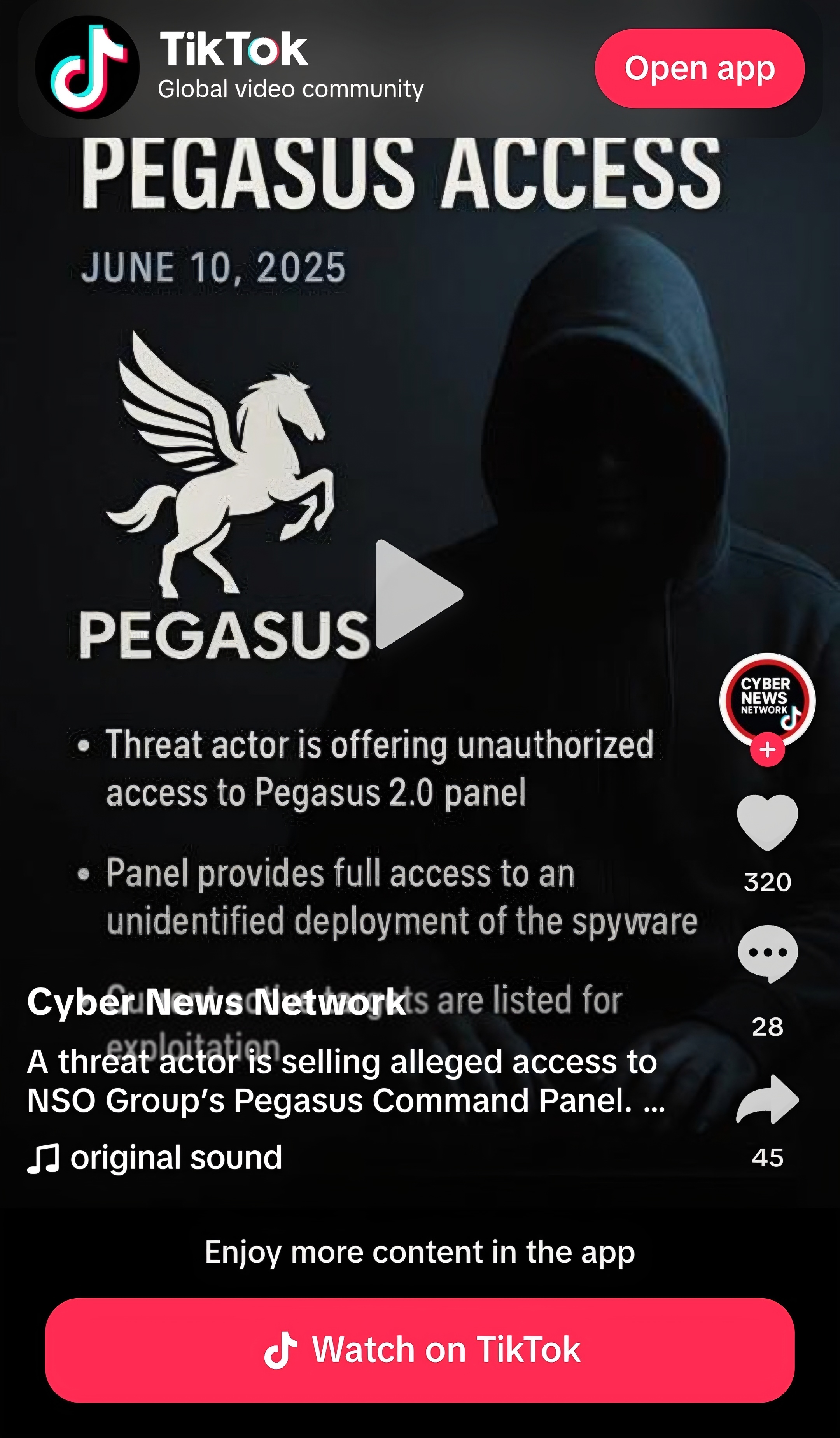 Pegasus spyware being “for sale” ?? – The Cyber Shafarat